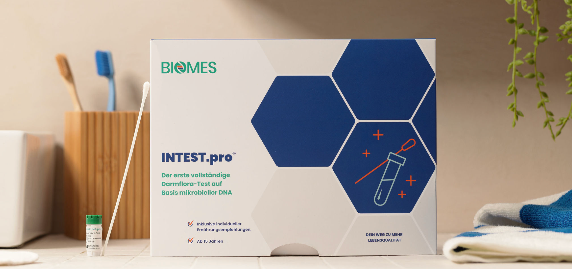 A healthy intestine with the INTEST.pro – BIOMES